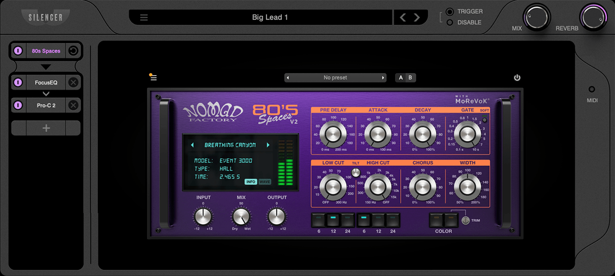 Silencer™️ by Wide Blue Sound :: VST, AU, AAX Plugins